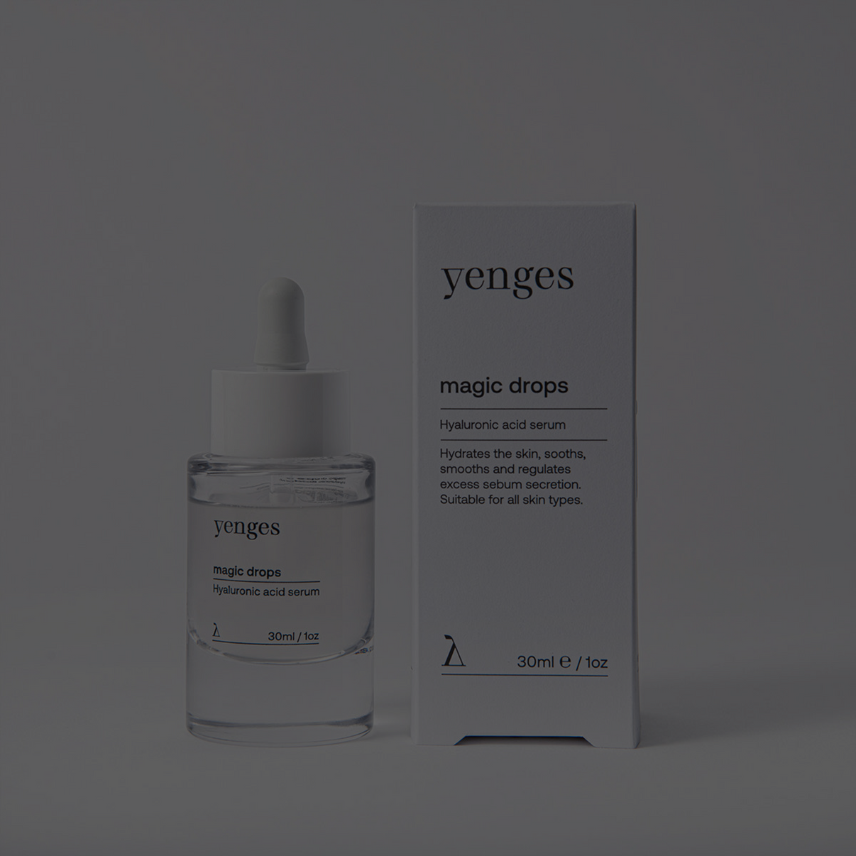 Face serum with Hyaluronic Acid | Magic Drops – Yenges