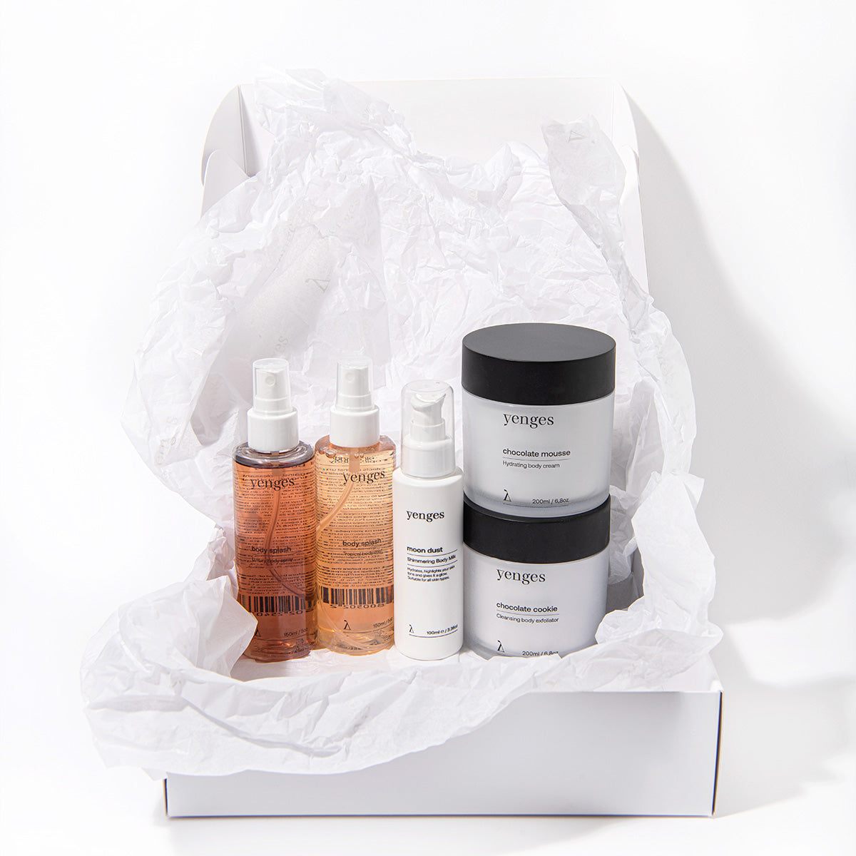 колекция за цялостна грижа на тялото от 5 продукта | Body Box – Yenges
