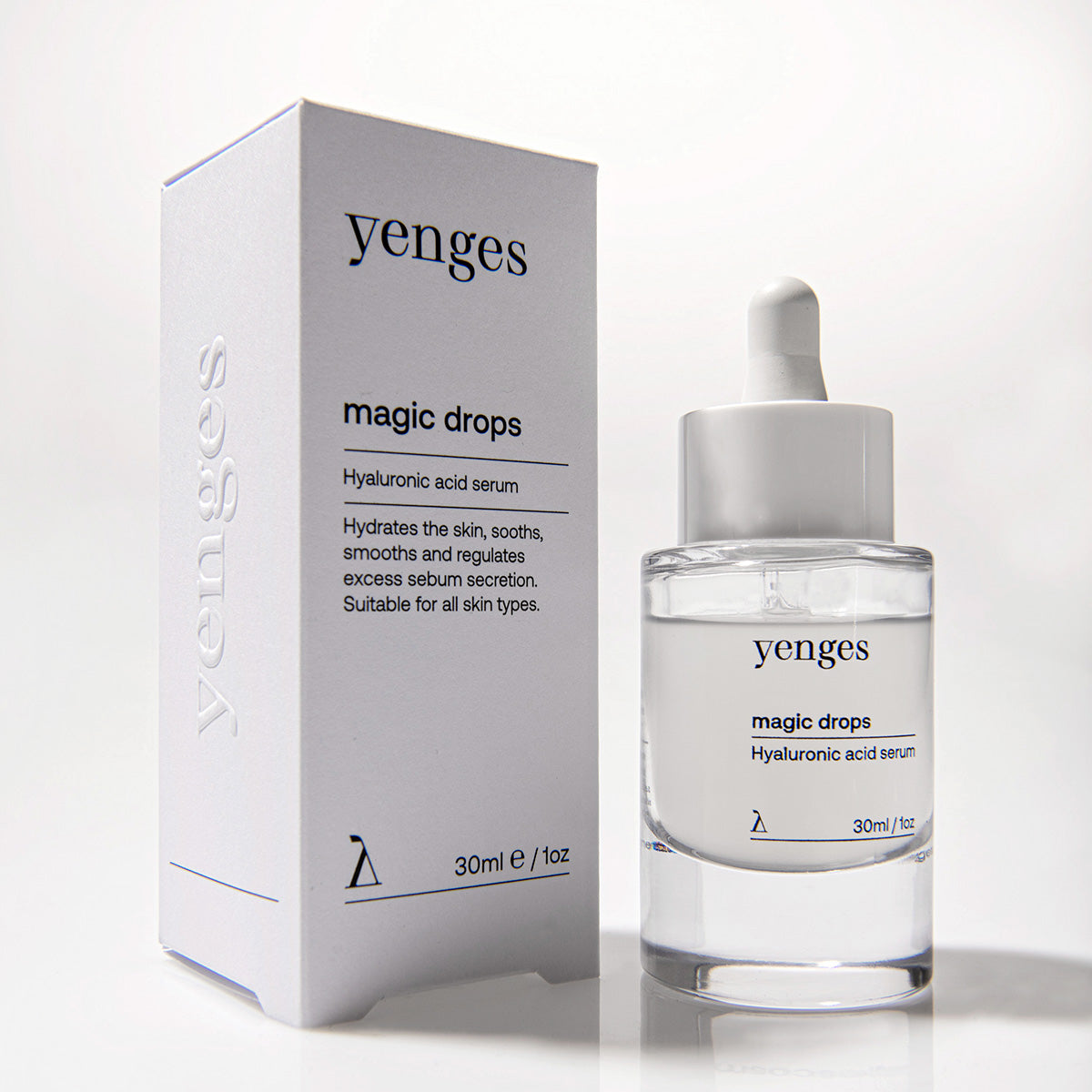 Серум за лице с Хиалуронова Киселина | Magic Drops – Yenges